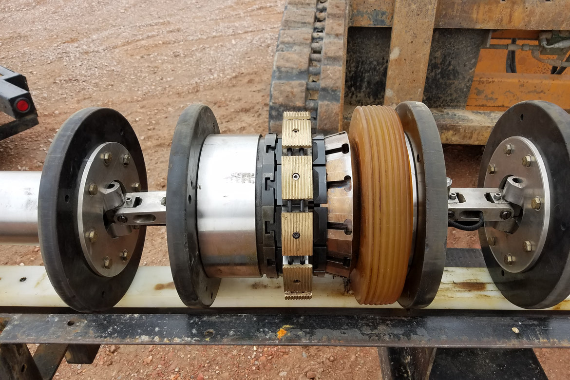 Buried Valve Brought Above Ground